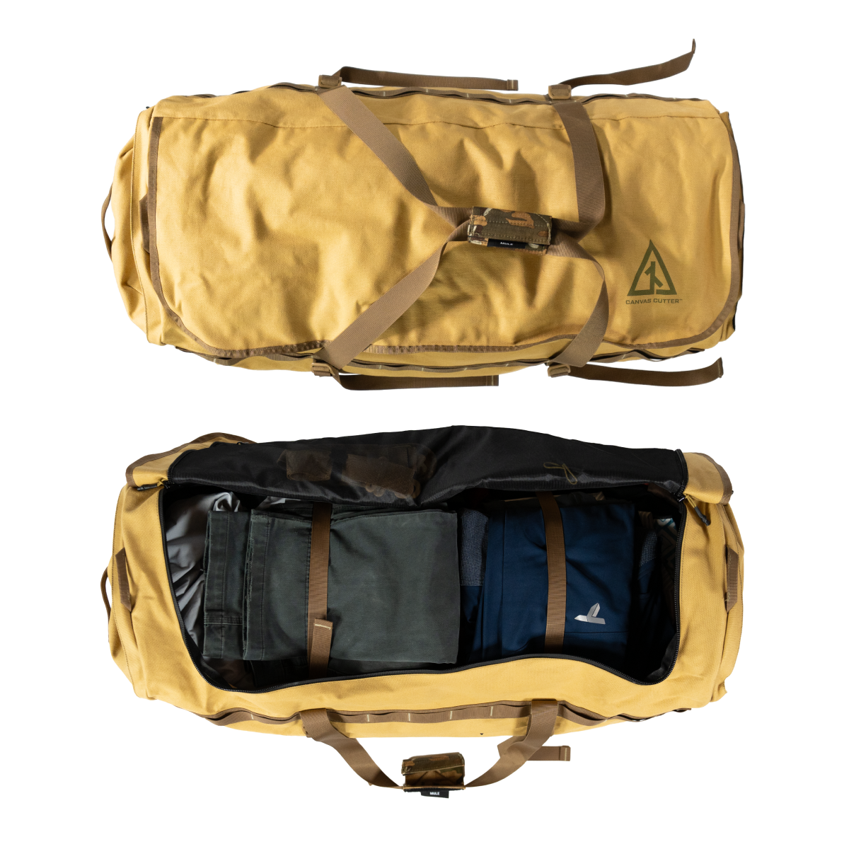 Mule Duffel Bag | Heavy-Duty, 100L & Waterproof Canvas – Canvas Cutter